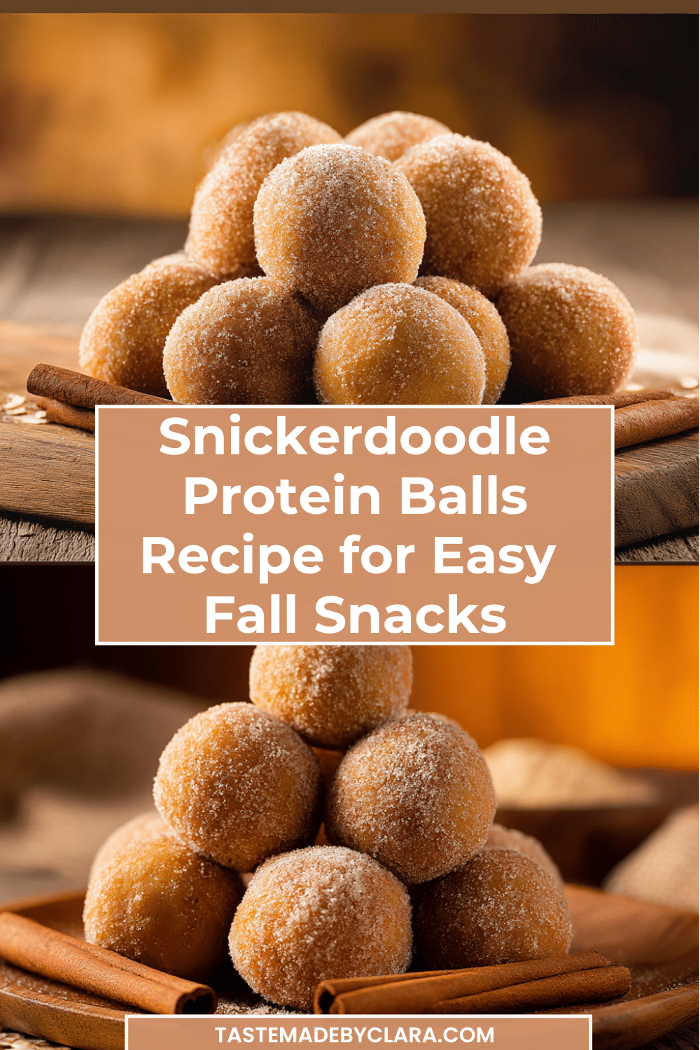 Snickerdoodle Protein Balls: Cozy, Healthy Cinnamon Snack Bites